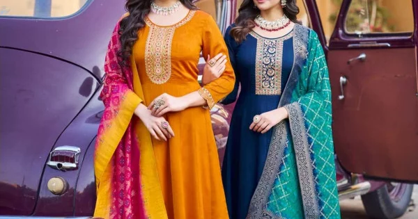 Rangoon Gunjan Anarkali Suits Catalog at Wholesale Rate