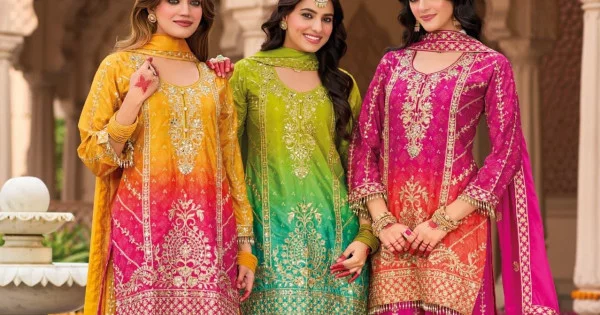 Eba Lifestyle Rangeen Embroidery Salwar Kameez Catalog at Wholesale Rate